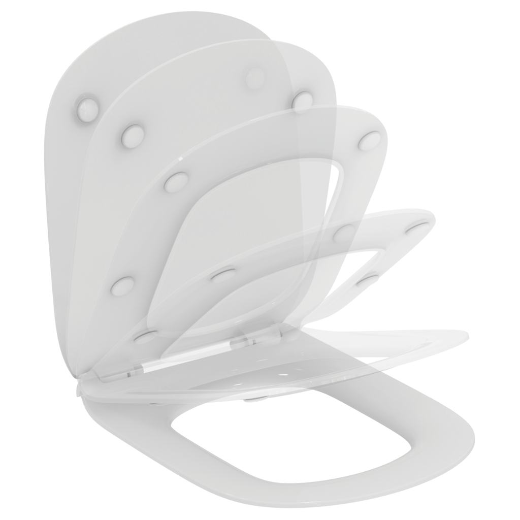 WC DASKA TESI SOFT CLOSE ZA MONOBLOK SLIM - IDEAL STANDARD - DIM Trade
